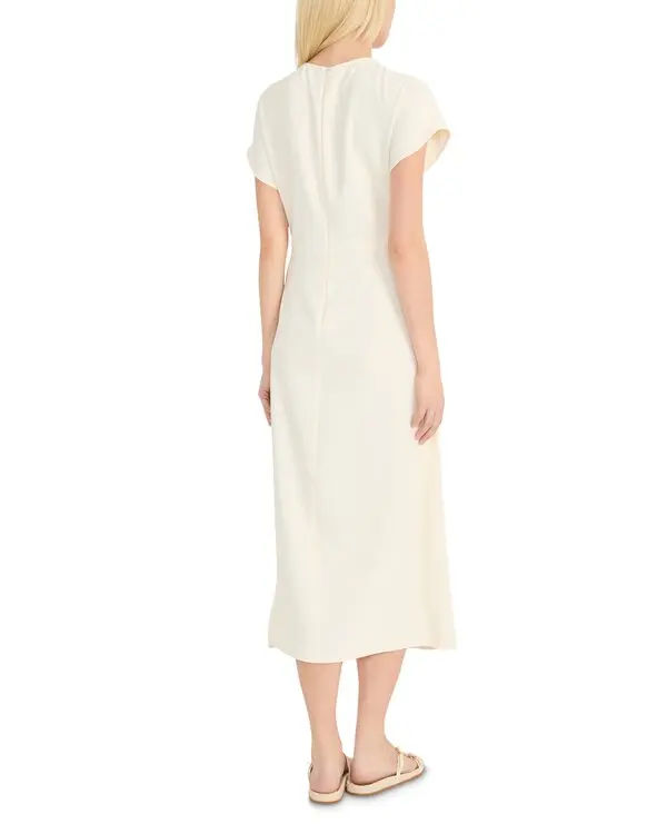 LUXELY Faux Wrap Dress