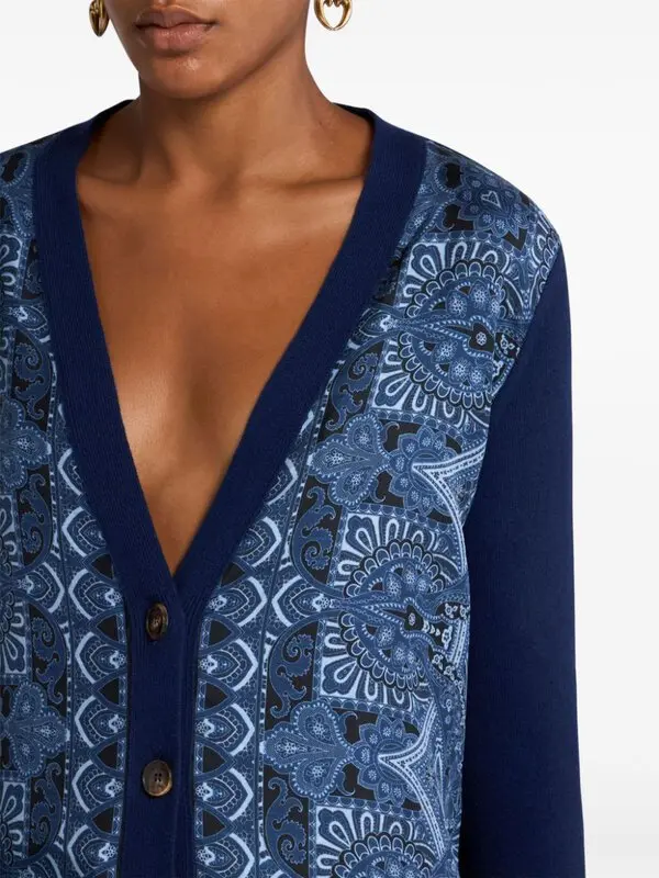 Etro Panelled Cardigan