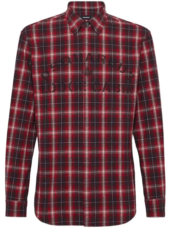 Dsquared2 Plaid Button-front Shirt