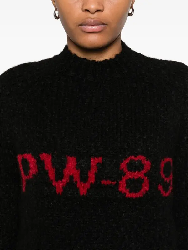 Paloma Wool Intarsia-knit Logo Jumper