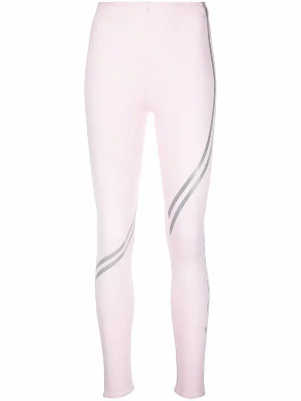 Loewe Logo-print Stretch Leggings - Pink