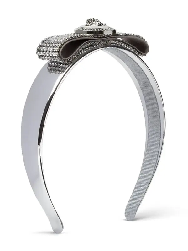 Versace Metal Mesh Ribbon Headband