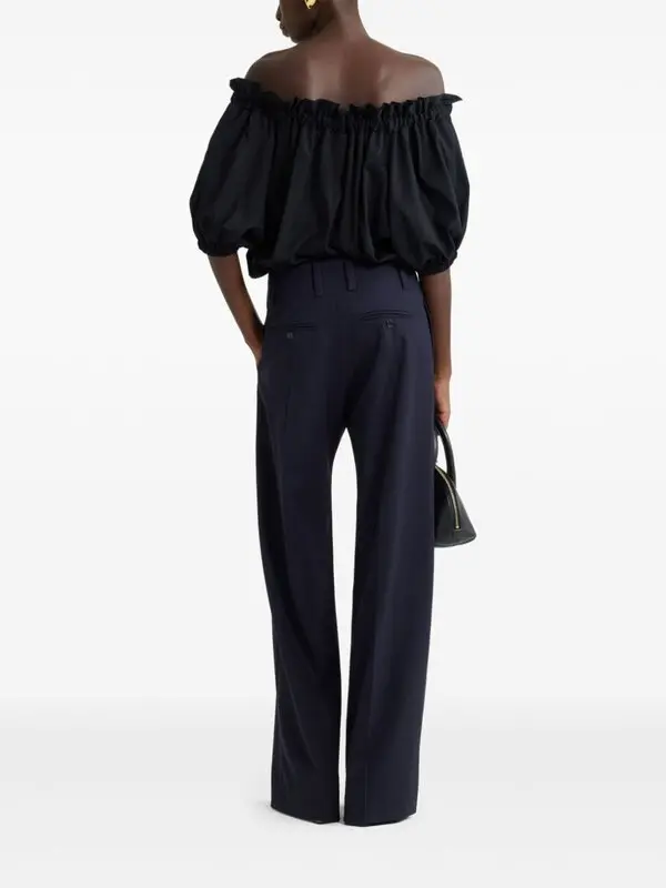 PATOU Drawstring T-shirt - Black