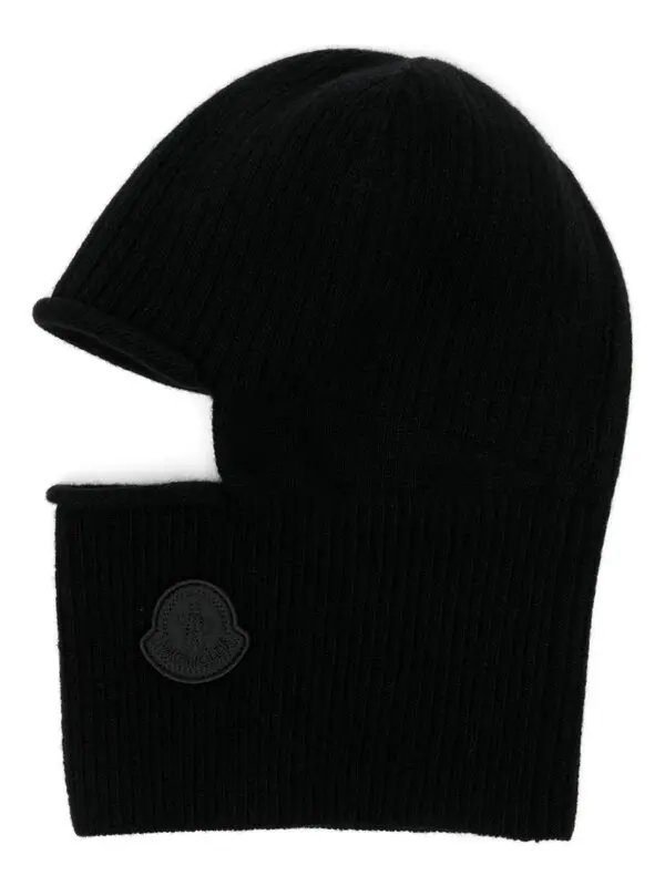 Moncler Knit Balaclava - Black