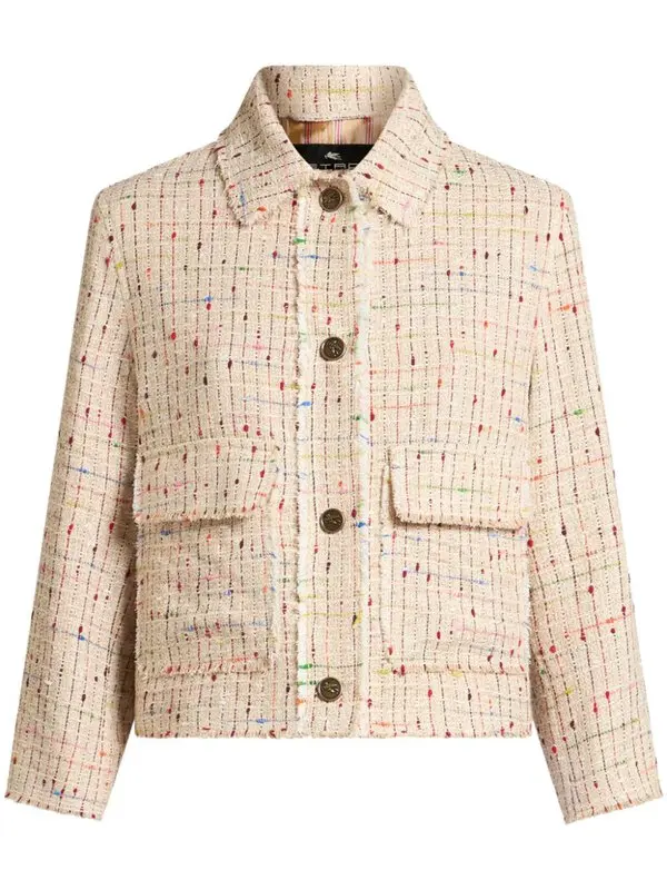 Etro Bouclé Tweed Jacket