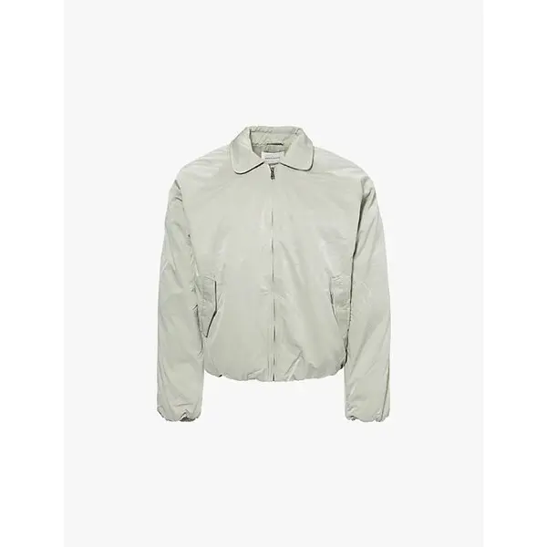 DAILY PAPER Logo-patch Woven Puffer Jacket
