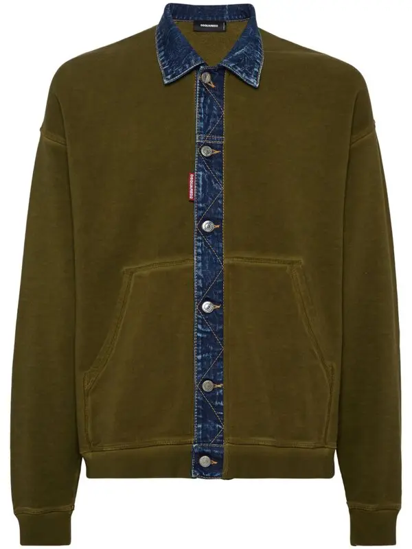 Dsquared2 Button-down Sweatshirt