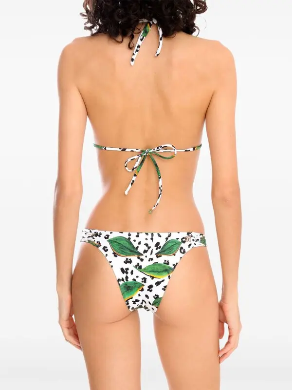 BRIGITTE Leaf-print Bikini Set