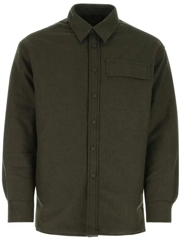 Givenchy Chest-pocket Wool Shirt Jacket