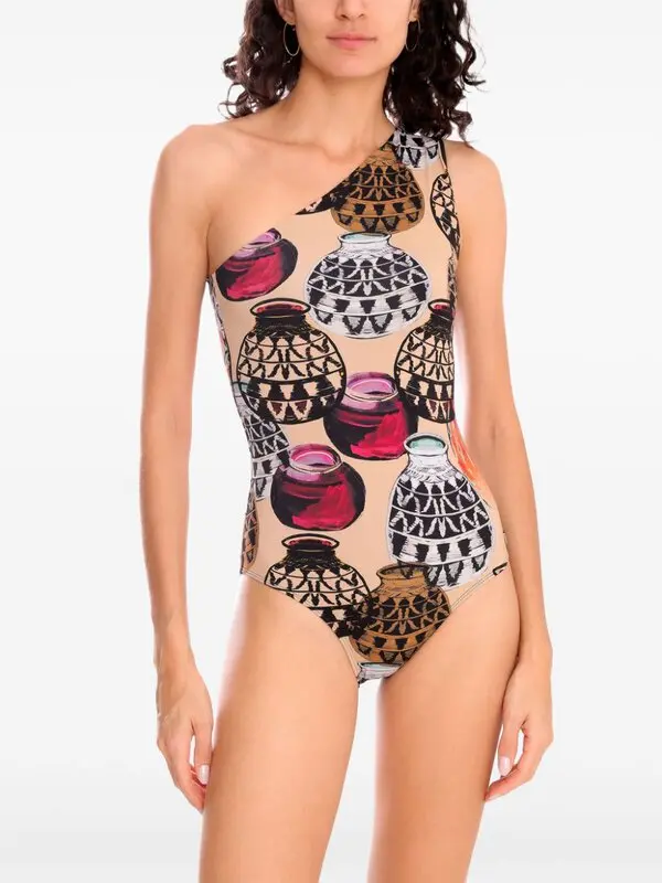 BRIGITTE Graphic-print One-piece Swimsuit