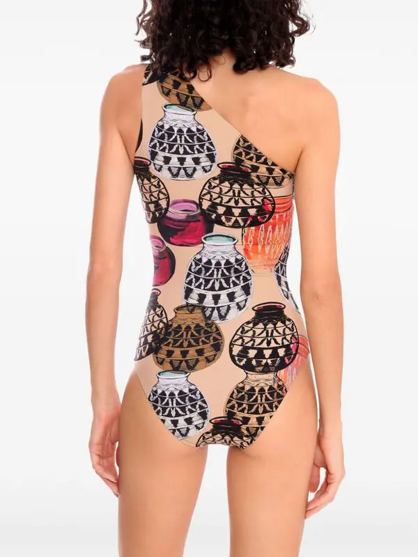 BRIGITTE Graphic-print One-piece Swimsuit