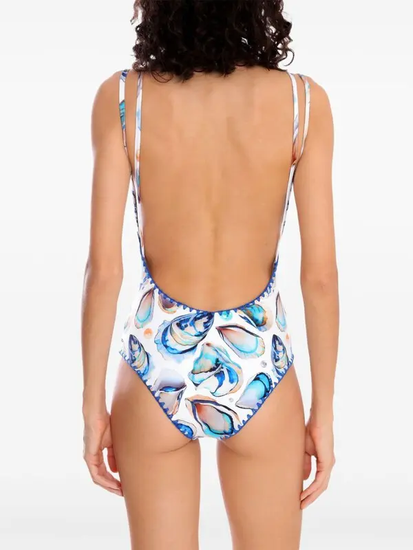 BRIGITTE Shell-print Swimsuit