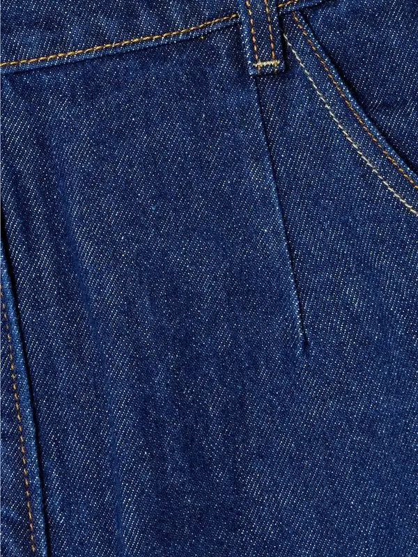 Magda Butrym Denim Midi Skirt