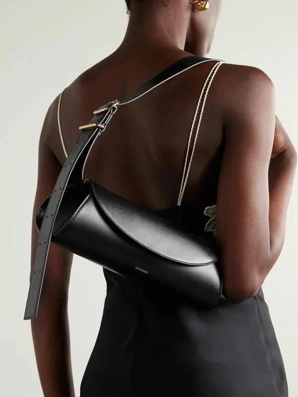 JIL SANDER Small Leather Shoulder Bag