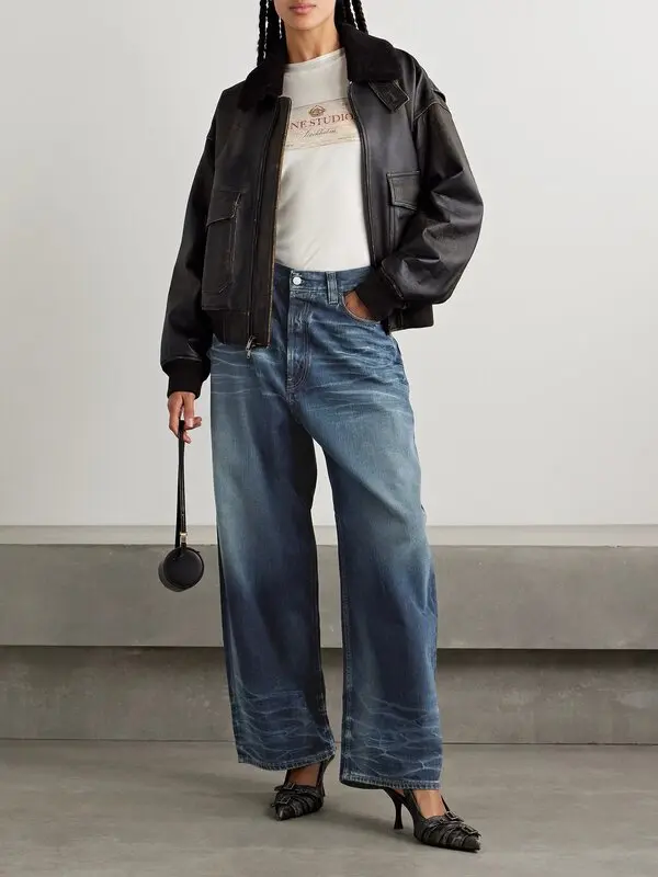 Acne Studios 2023 Mid-rise Wide-leg Jeans