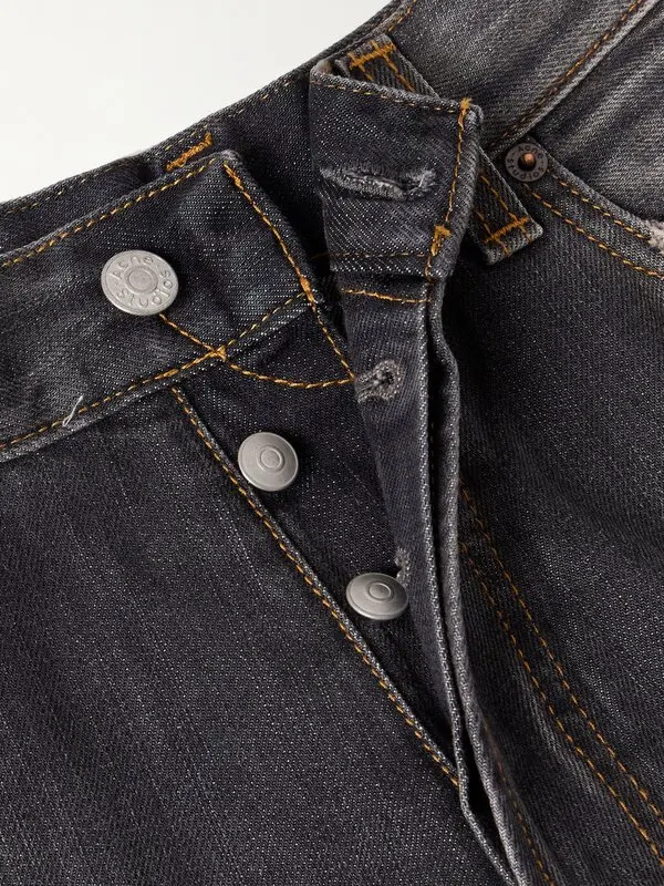 Acne Studios 2023 Distressed Wide-leg Jeans