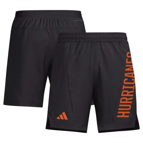 Adidas Miami Hurricanes Designed For Training Aeroready Shorts