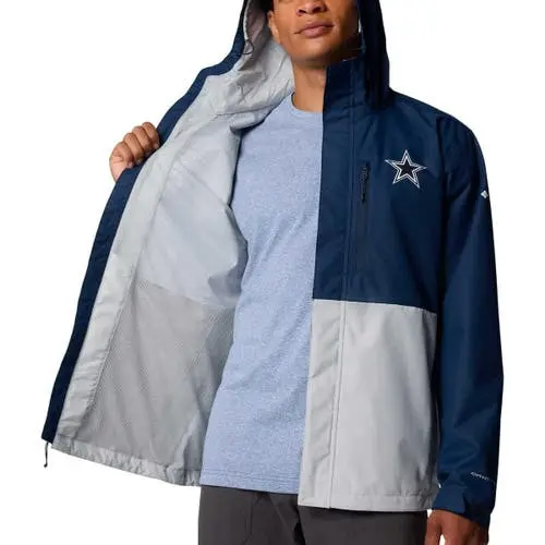 Columbia Dallas Cowboys Field Bound Omni-shield Full Zip Jacket