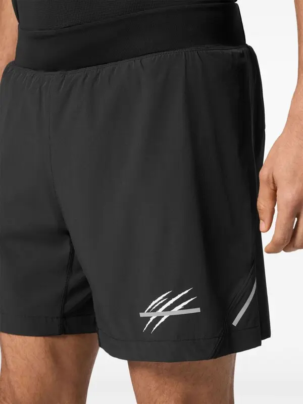 PLEIN SPORT Scratch-print Running Shorts