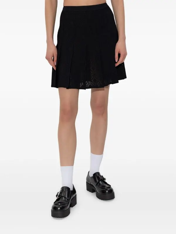 Givenchy Pleated Mini Skirt - Black