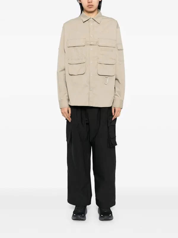 SPOONYARD Multi-pocket Shirt - Neutrals