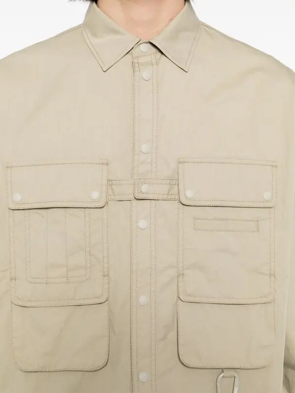 SPOONYARD Multi-pocket Shirt - Neutrals