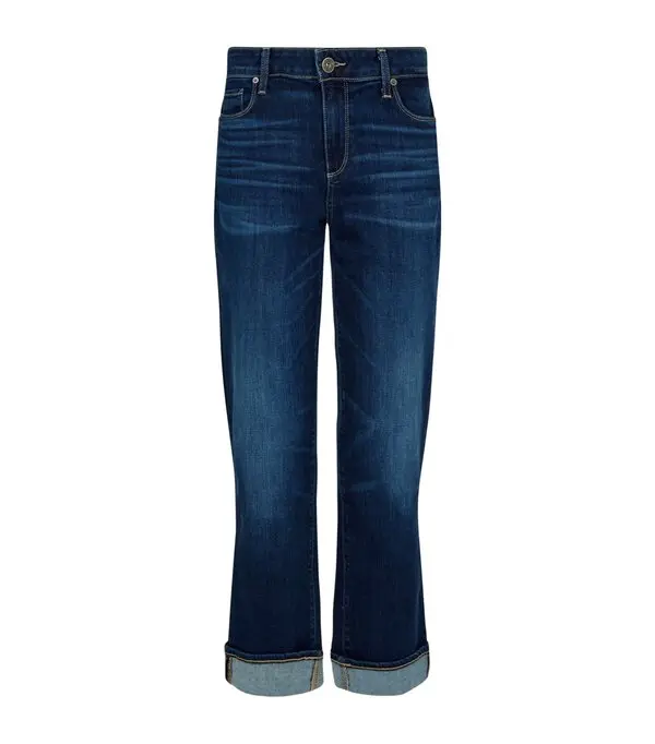 Paige Brigitte Cropped Straight Jeans