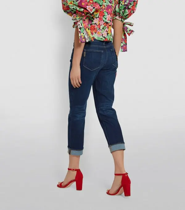 Paige Brigitte Cropped Straight Jeans