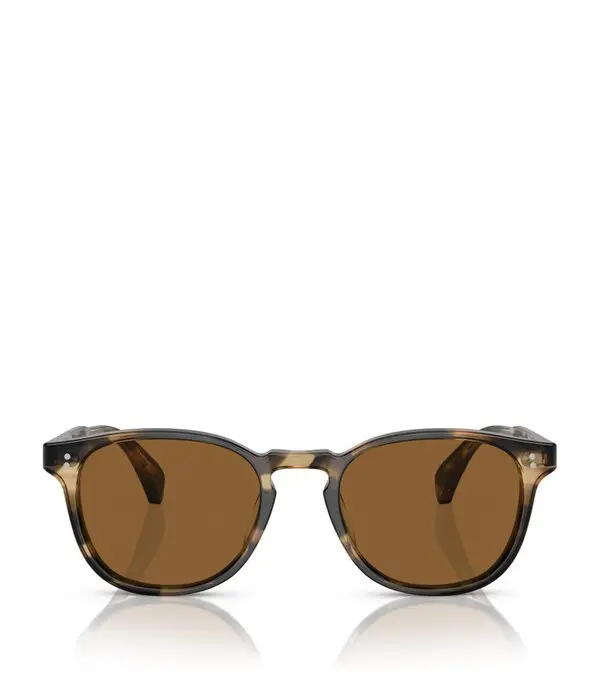 Oliver Spencer Acetate Finley Esq. Sunglasses - Brown