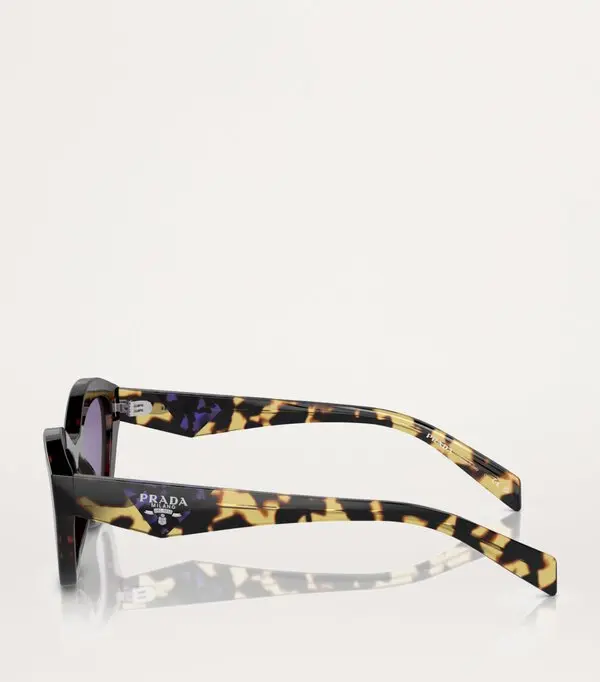 Prada Tortoiseshell Cat-eye Sunglasses - Brown