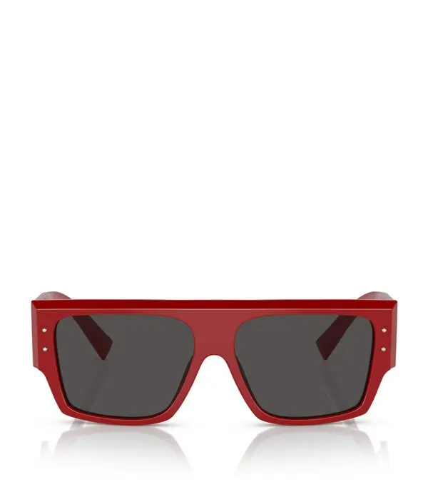 Dolce & Gabbana Full-rim Square Sunglasses - Red
