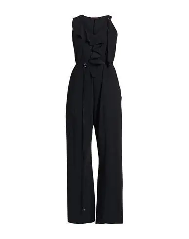 High Sleeveless Jumpsuit - Black