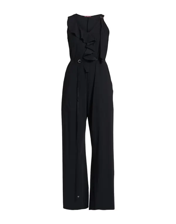 High Sleeveless Jumpsuit