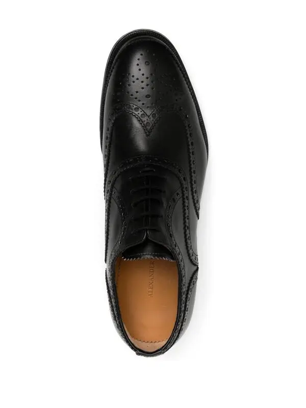 Alexander McQueen Leather Oxford Shoes