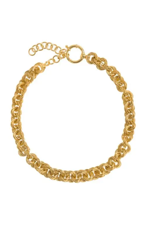 FREYA ROSE Sumba Circular Necklace - Gold