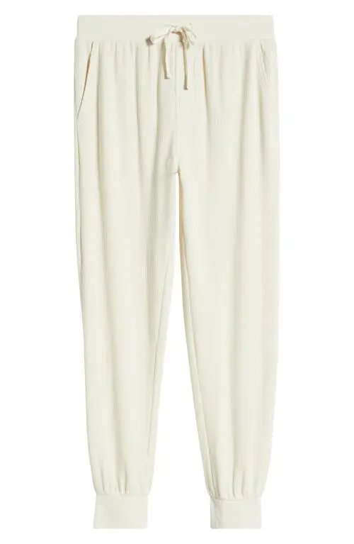 Nordstrom Thermal Lounge Joggers - Ivory Dove