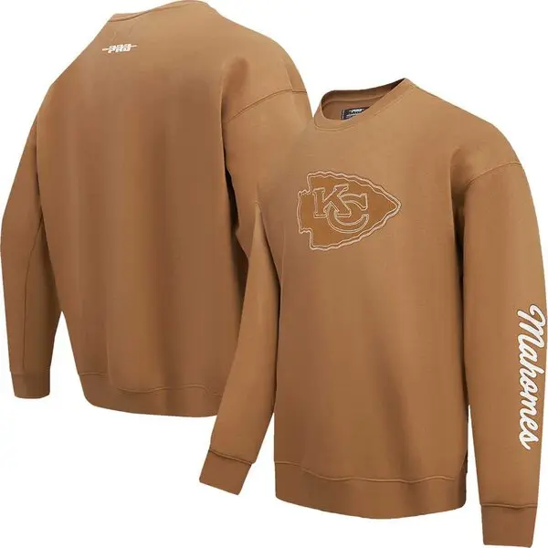 PRO STANDARD Patrick Mahomes Kansas City Chiefs Pullover Crewneck Sweatshirt