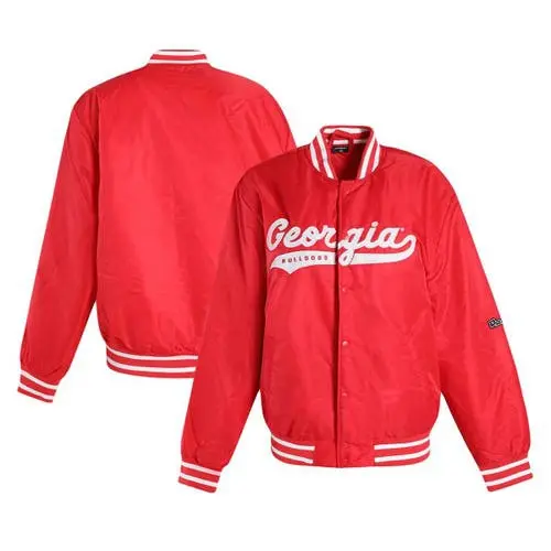 HYPE AND VICE Georgia Bulldogs A-game Varsity Jacket