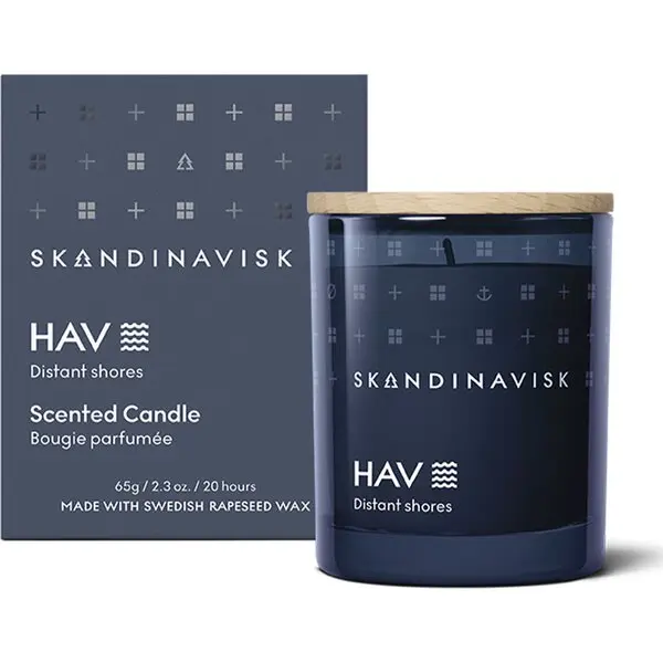 SKANDINAVISK Hav Scented Candle 65g - Blue