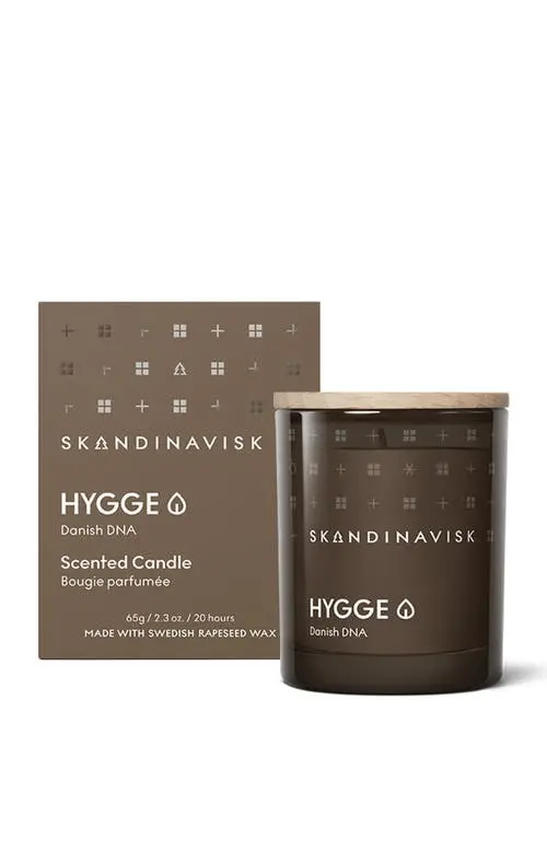 SKANDINAVISK Hygge Scented Candle 65g - Brown