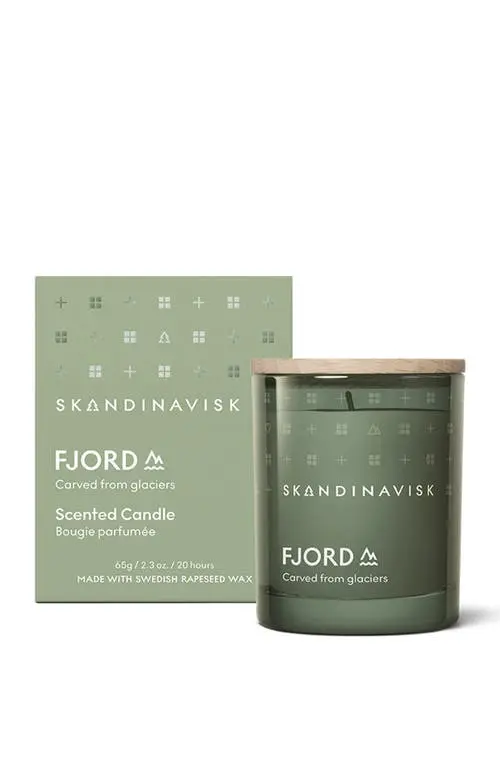 SKANDINAVISK Fjord Scented Candle 65g - Green