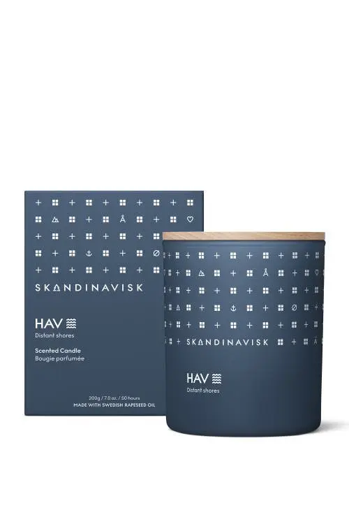SKANDINAVISK Hav Scented Candle 200g - Blue