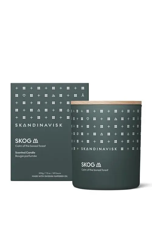 SKANDINAVISK Skog Scented Candle 200g - Green