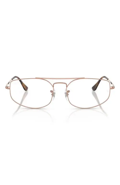Ray-ban 58mm Optical Glasses - Copper