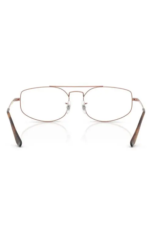 Ray-ban 58mm Optical Glasses - Copper