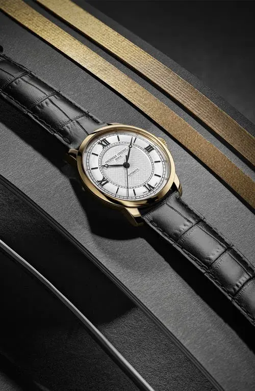 FREDERIQUE CONSTANT Classics Automatic Strap Watch - Black