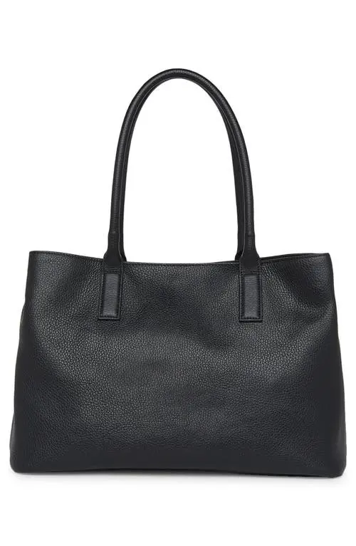 LK BENNETT Lillian Leather Tote - Black
