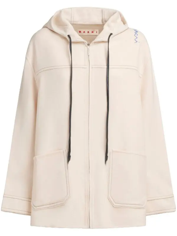Marni Embroidered Parka Jacket