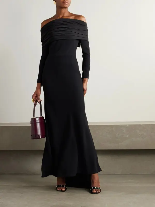 Givenchy Off-the-shoulder Maxi Dress