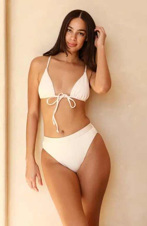 DIPPIN DAISY'S Ultra High Waist Bikini Bottom - Dove